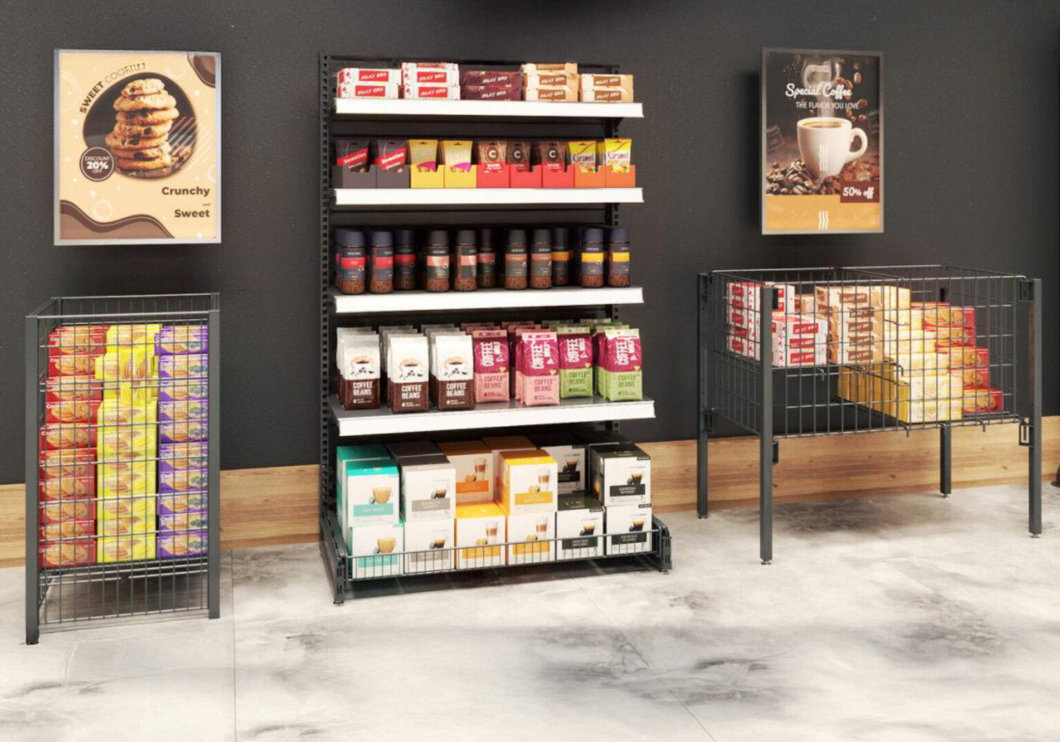 Modern Solutions for Retail Display and DIY Shelving for Stores and ...